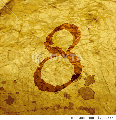 number Eight icon symbol Flat modern web design wi - Stock Illustration ...