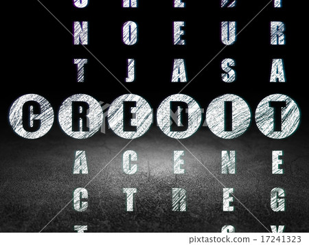 Finance concept: word Credit in solving... - Stock Illustration ...