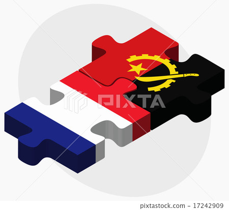 France and Angola Flags - Stock Illustration [17242909] - PIXTA