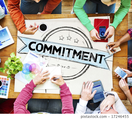 Commitment Devotion Dedication Conviction Concept - Stock Photo ...