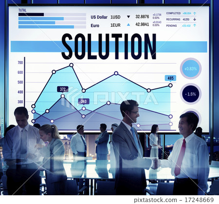 Solution Problem Solving Organization... - Stock Photo [17248669] - PIXTA