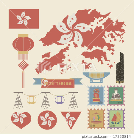 Hong Kong Vintage Ornament - Stock Illustration [17250814] - PIXTA
