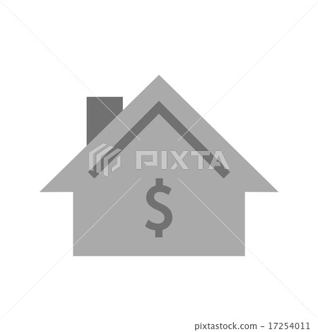 House with dollar sign - Stock Illustration [17254011] - PIXTA