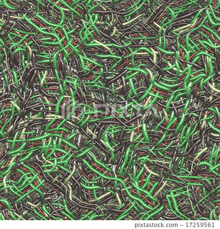 Abstract wire seamless generated texture - Stock Illustration [17259561 ...