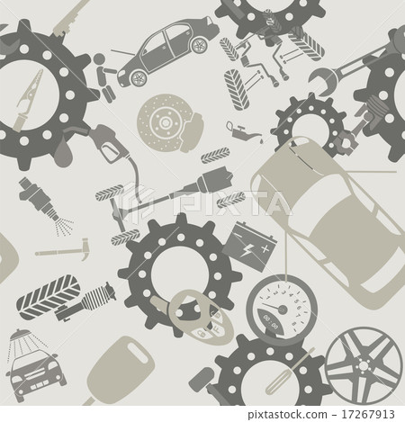 Car service, transportation background. Seamless - Stock Illustration ...