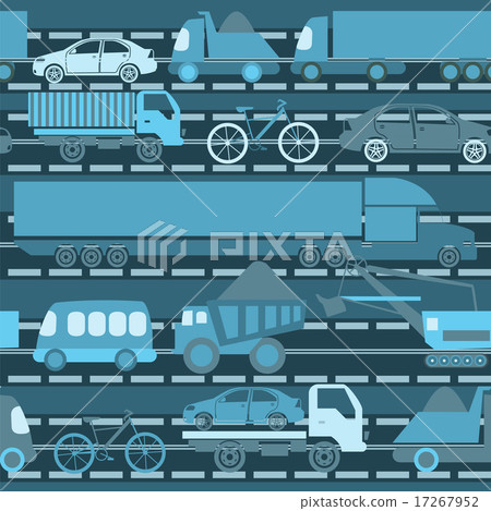 Car service, transportation background. Seamless - Stock Illustration ...