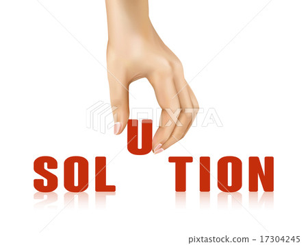 solution, hand, future - Stock Illustration [17304245] - PIXTA