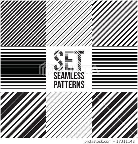 Universal different vector seamless patterns.... - Stock Illustration [17311148] - PIXTA