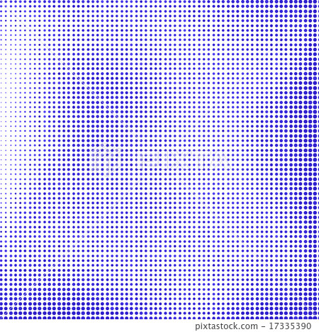 Blue Halftone - Stock Illustration [17335390] - PIXTA