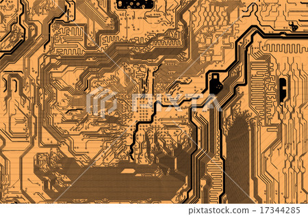 Abstract industrial texture of a electronic plate - Stock Illustration ...