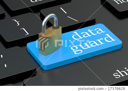 Data guard keyboard button-插圖素材 [17376628] - PIXTA圖庫