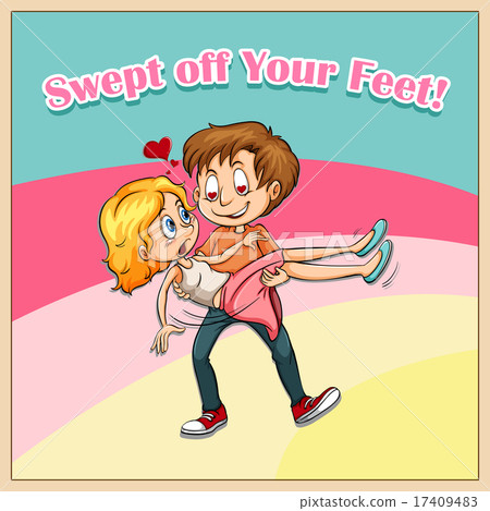 Swept off your feet - Stock Illustration [17409483] - PIXTA