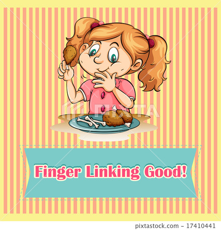 Finger linking good - Stock Illustration [17410441] - PIXTA