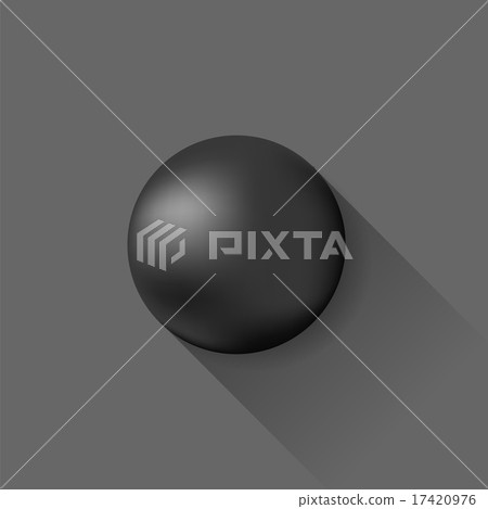 Grey Ball - Stock Illustration [17420976] - PIXTA