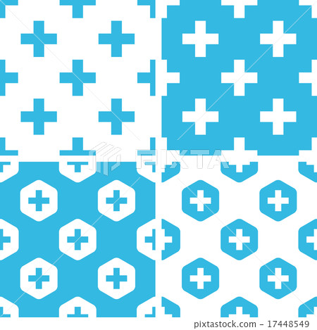 Plus symbol patterns set - Stock Illustration [17448549] - PIXTA