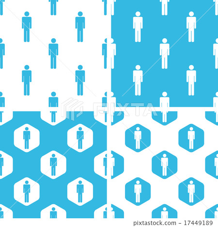 Man patterns set - Stock Illustration [17449189] - PIXTA