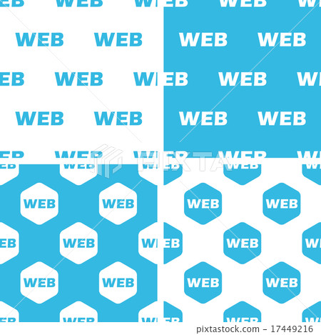 WEB patterns set - Stock Illustration [17449216] - PIXTA