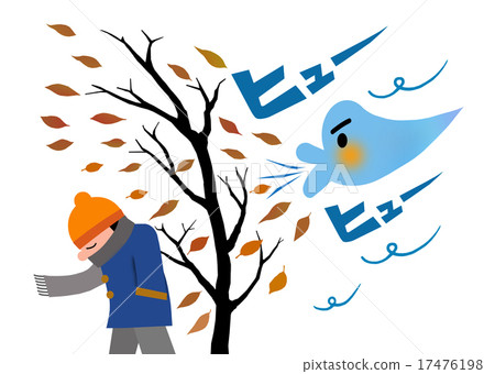 north wind - Stock Illustration [17476198] - PIXTA