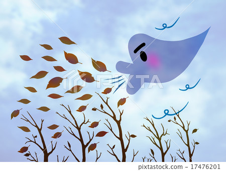 north wind - Stock Illustration [17476201] - PIXTA