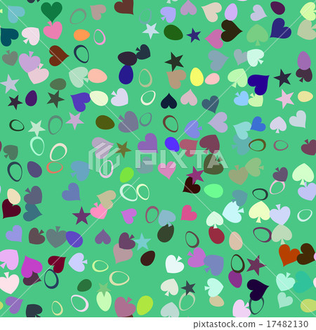 Shapes seamless generated pattern texture - Stock Illustration ...