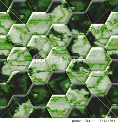 Hexacomb tiling seamless generated texture - Stock Illustration ...