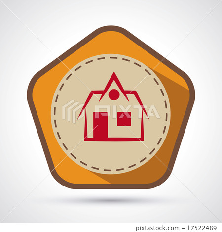Real estate design over gray background vector... - Stock Illustration ...