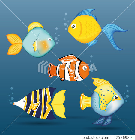 Fish design. - Stock Illustration [17526989] - PIXTA