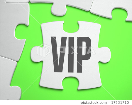VIP - Jigsaw Puzzle with Missing Pieces. - Stock Illustration [17531710 ...