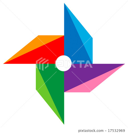 vane paper full color vector - Stock Illustration [17532969] - PIXTA