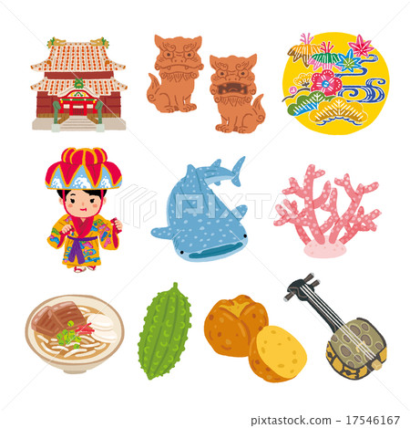 Okinawa Illustration - Stock Illustration [17546167] - PIXTA