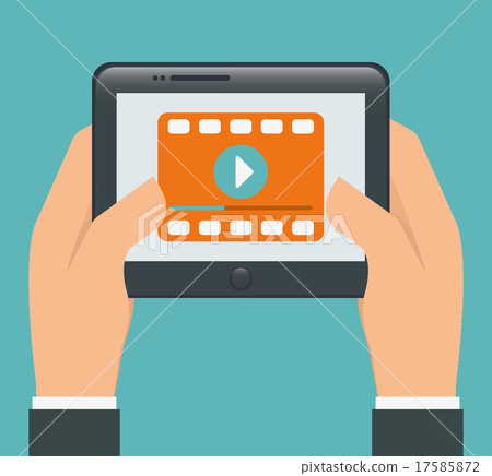 Video design. - Stock Illustration [17585872] - PIXTA
