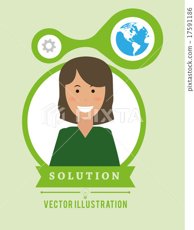 Solution design - Stock Illustration [17591186] - PIXTA