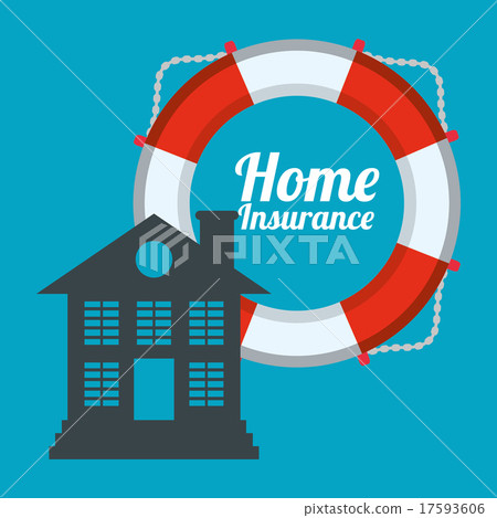 Home insurance design - Stock Illustration [17593606] - PIXTA