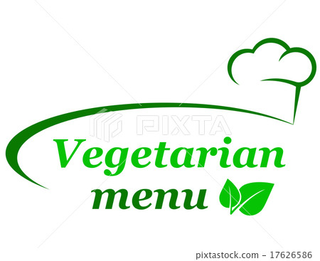 vegetarian menu background - Stock Illustration [17626586] - PIXTA