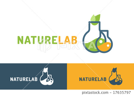 Laboratory ecology vector logo - Stock Illustration [17635797] - PIXTA