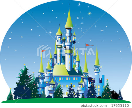 Christmas Castle - Stock Illustration [17655110] - PIXTA