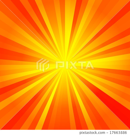 sunny rays pattern texture background - Stock Illustration [17663886 ...
