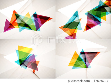 Set of angle and straight lines design abstract - Stock Illustration ...