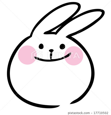 Rabbit smile - Stock Illustration [17710502] - PIXTA