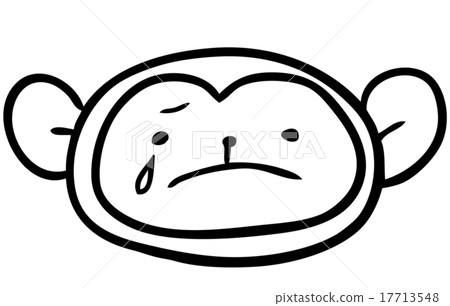 Monkey grief - Stock Illustration [17713548] - PIXTA