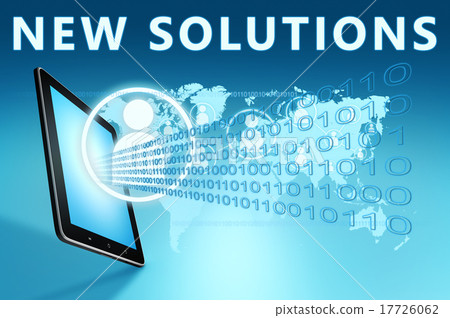 New Solutions - Stock Illustration [17726062] - PIXTA