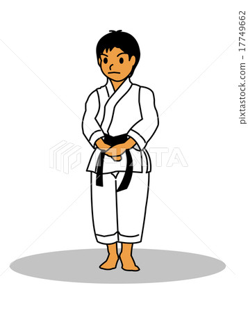 Karate type (male 3) - Stock Illustration [17749662] - PIXTA