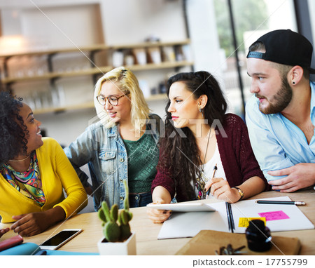 Meeting Talking Discussion Brainstorming... - Stock Photo [17755799 ...