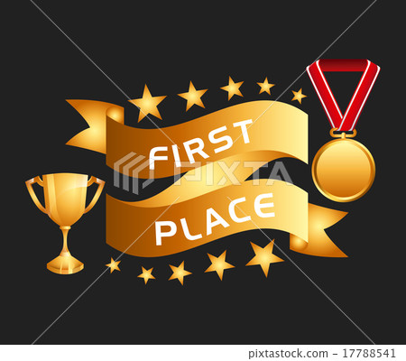 first place - Stock Illustration [17788541] - PIXTA