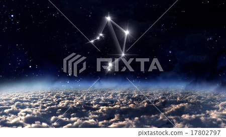 7 Libra Horoscope space white - Stock Illustration [17802797] - PIXTA