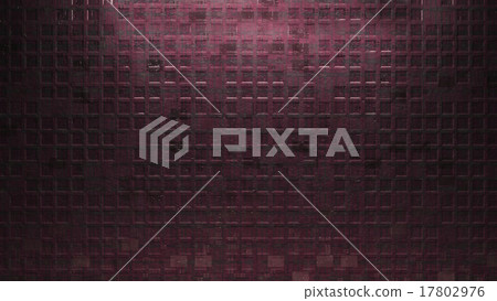Metal square wall background red - Stock Illustration [17802976] - PIXTA