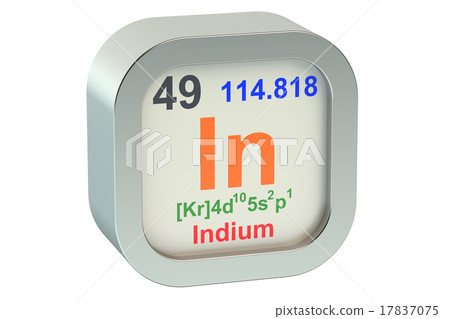 Indium - Stock Illustration [17837075] - PIXTA