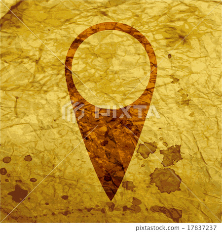 map pointers. Flat modern web button and space fo - Stock Illustration [17837237] - PIXTA
