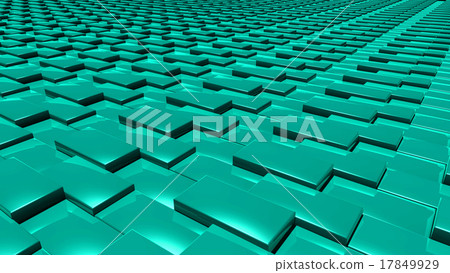 3D abstract green pattern layer - Stock Illustration [17849929] - PIXTA