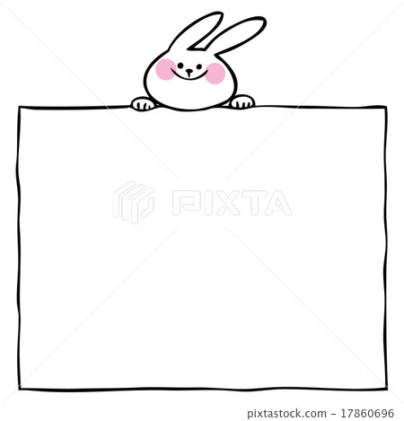 Rabbit frame - Stock Illustration [17860696] - PIXTA